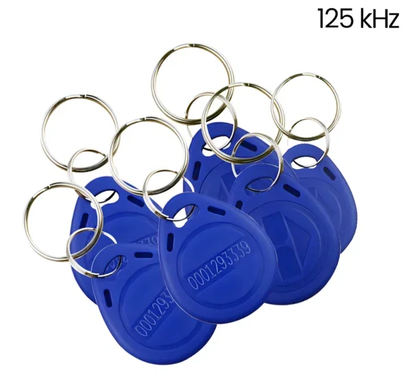 UNIQUE 125 kHz RFID key fob, blue HD-RKF07